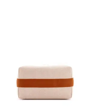 Hermès Gm Bride-a-brac Cabriole Travel Case Toile