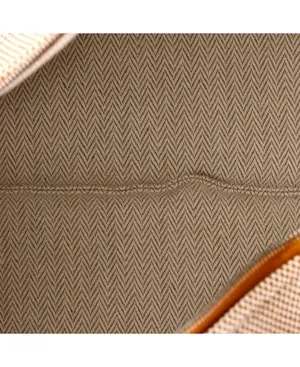 Hermès Gm Bride-a-brac Cabriole Travel Case Toile