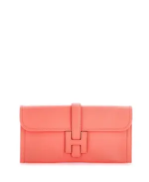 Hermès 29 Jige Elan Clutch Epsom - Pink