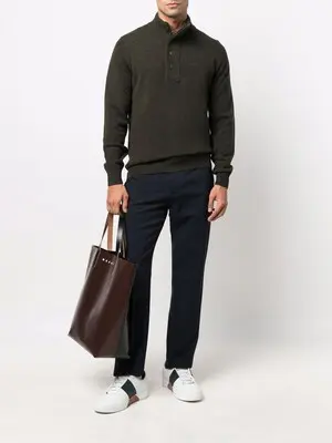 Barbour Sweater With Buttons