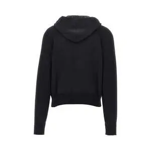 Fendi Full-zip Knitted Hoodie