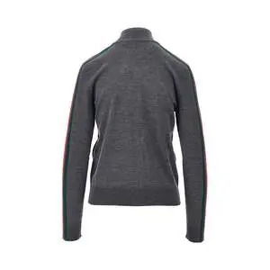 Gucci Wool Knit Full-zip Jacket Woan