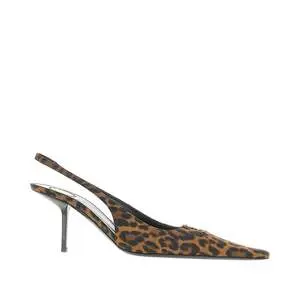 Saint Laurent Babylone Breteuil' Gros Grain Slingback - Multicolor