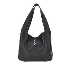 Saint Laurent Grained Leather Small 'le 5 À 7' Bag - Black