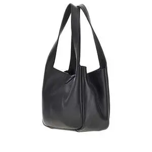 Saint Laurent Grained Leather Small 'le 5 À 7' Bag - Black