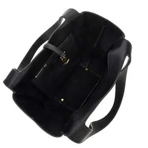 Saint Laurent Grained Leather Small 'le 5 À 7' Bag - Black