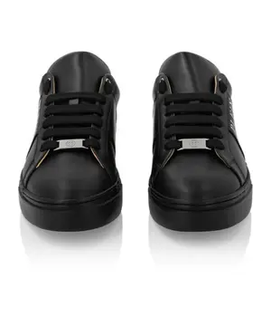 Philipp Plein Logo-print Nappa Leather Sneakers