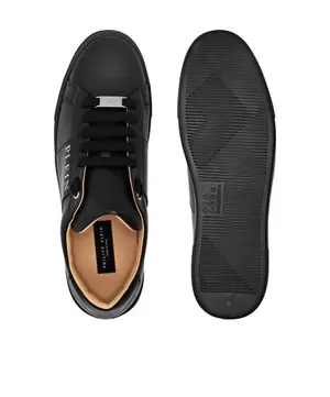 Philipp Plein Logo-print Nappa Leather Sneakers