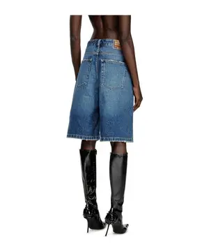 DIESEL® De-sire-short Ripped Denim Shorts
