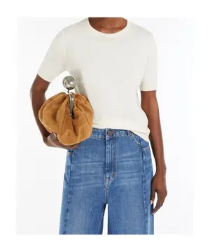 Max Mara Silk And Cotton Knit T-shirt