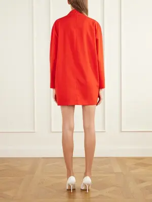 WILLY CHAVARRIA Mercedes Wool Mini Dress