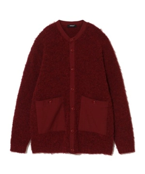 Undercover Round-neck Patch-pocket Cardigan