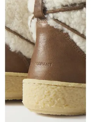 Isabel Marant Étoile Soft Shearling Ankle Boots