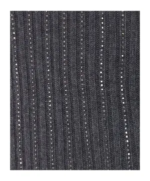 TWINSET Strass Ribbed Knitted Sweater