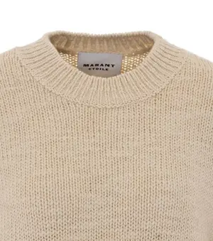 Isabel Marant Étoile Embroidered Crewneck Sweater