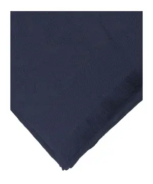 Tagliatore Worn-out Scarf - Navy Blue