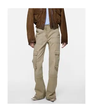 Acne Studios Flared-leg Cargo Trousers