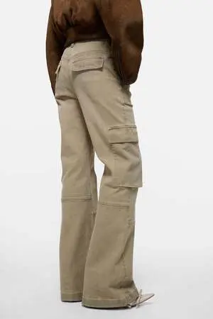 Acne Studios Flared-leg Cargo Trousers