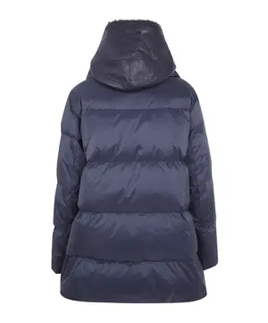 YVES SALOMON Long-sleeve Hooded Padded Jacket