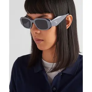 Prada Rectangular Frame Sunglasses