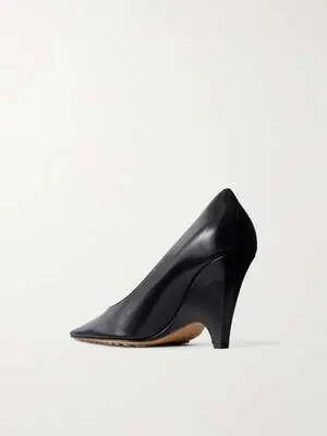 Bottega Veneta Scaletta 90 Leather Pumps
