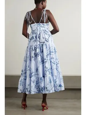 Erdem Cotton Floral Dress