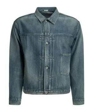 A.PRESSE No 23 Boxy Denim Jacket - Indigo