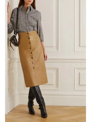 Isabel Marant Étoile Casual Leather Skirt