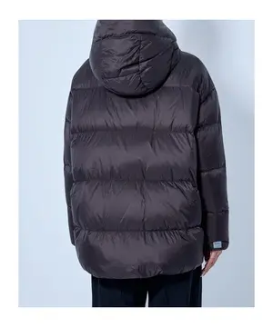 Max Mara Mtcnerine Hooded Quilted Down Jacket - Black