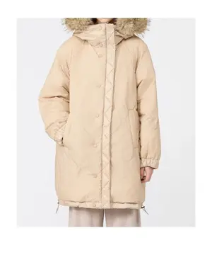 Max Mara Reversible Midi Parka In Water-repellent Plain