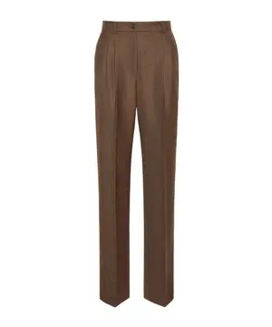 Max Mara Wool Carrot Trouser