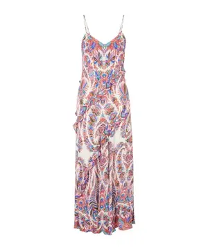 Etro Ruffled Paisley-print Chiffon Maxi Dress - Multicolor