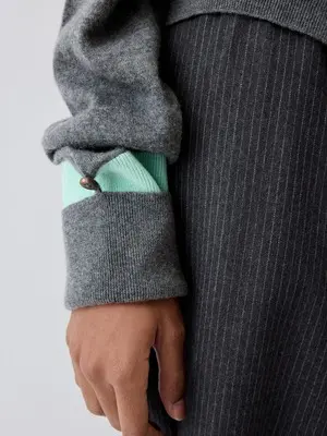 Jacquemus The Pablo Button-up Cardigan - Grey