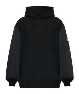 Comme Des Garçons Long-sleeve Hoodie - Black