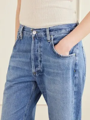Citizens Of Humanity Mid-rise Straight-leg Boyfriend Jeans