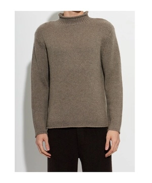 LISA YANG Sylvan Mock-neck Knitted Sweater