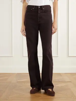 AGOLDE High-waisted Loose Straight-leg Jeans