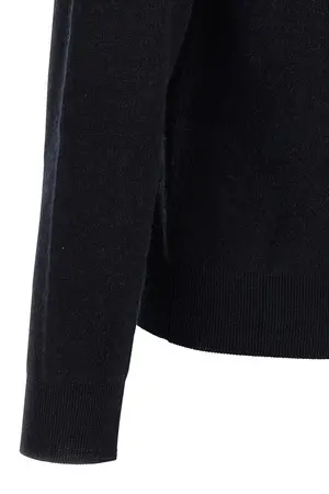 Brioni Crewneck Knitted Jumper - Blue