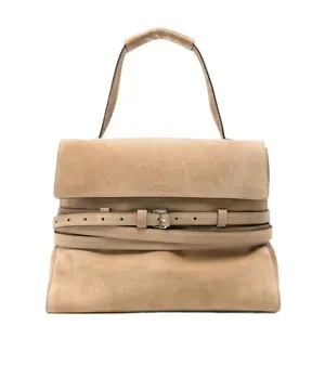 Moschino Belted Top Handle Handbag - No