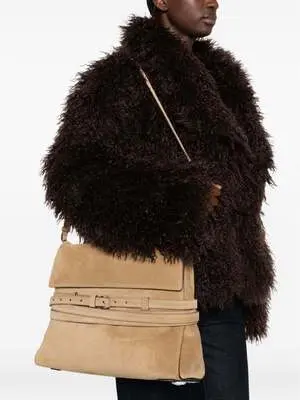 Moschino Belted Top Handle Handbag