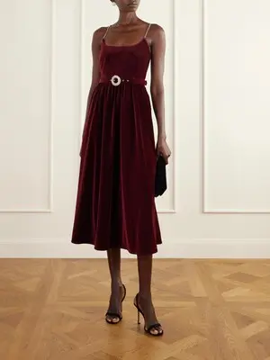 Borgo De Nor Velvet Dress