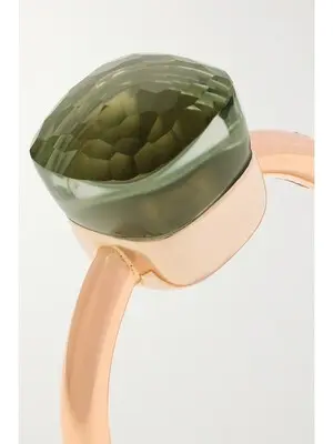 Pomellato Green Violet Marble Ring