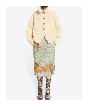 Dries Van Noten Textured Wool Cardigan