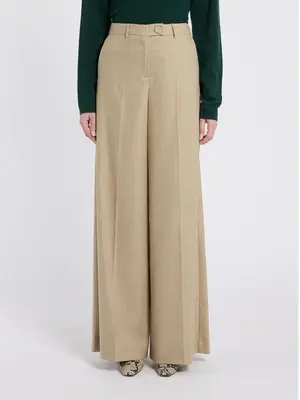 Marella Wide-leg Casual Trousers