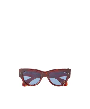 JACQUES MARIE MAGE Cat-eye Sunglasses - Brown