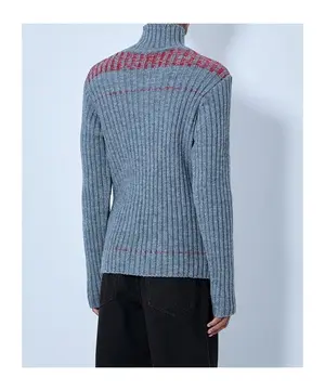 Dries Van Noten Ribbed Turtleneck Sweater