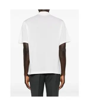 LISA YANG Short-sleeved Knit Polo Shirt