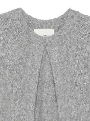 LISA YANG Annelie Pleated Sweater