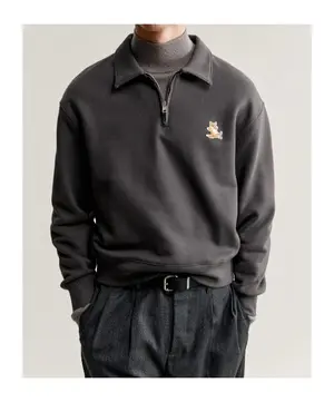 Maison Kitsuné Chillax Fox Polo Sweatshirt