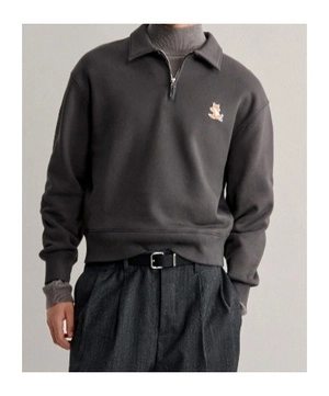 Maison Kitsuné Chillax Fox Polo Sweatshirt